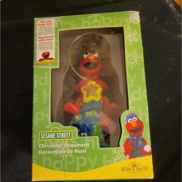 Sesame Street | Holiday | Sesame Street Elmo Christmas Ornament | Poshmark